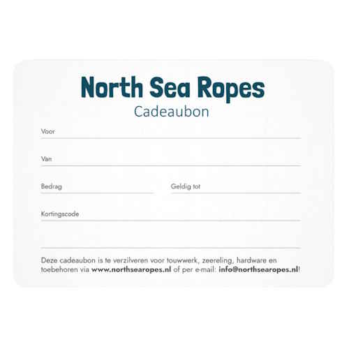 Cadeaubon - North Sea Ropes